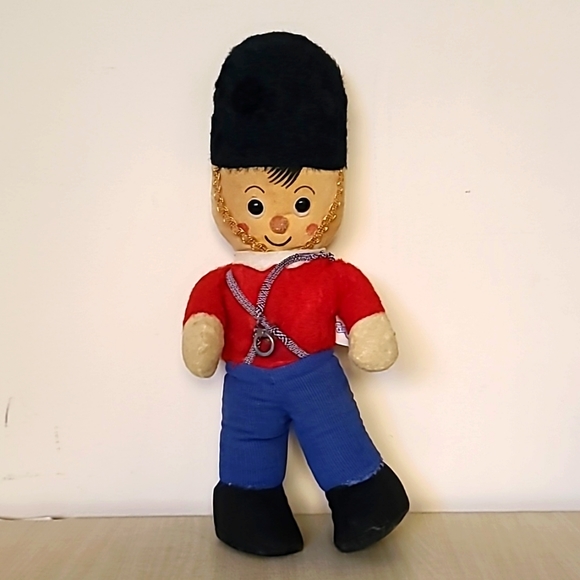 Knickerbocker | Toys | Vintage 5 Inches Stuffed Toy Soldier Wind Up ...
